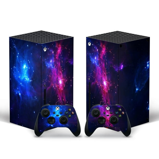OUTMOIN Full Body Vinyl Skin Stickers for Xbox Series X with Two Free ...