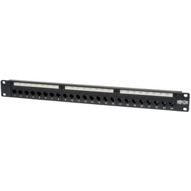 Tripp Lite 48-Port 2U Rackmount Cat6 110 Patch Panel 568B, RJ45 ...