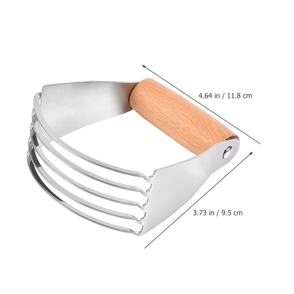 Metal Dough Cutter Pastry Dough Scraper Baking Dough Tool Baking Flour ...