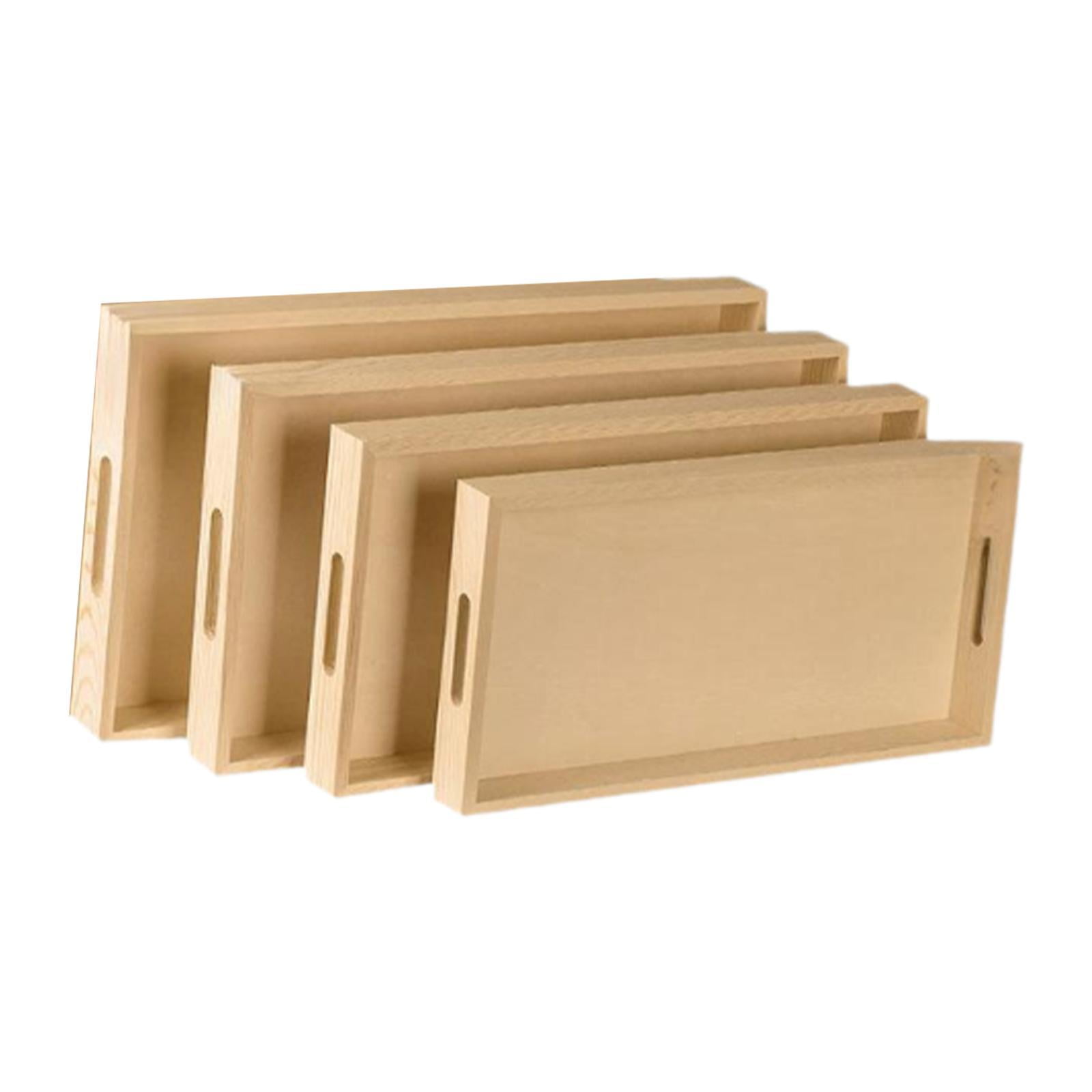 Click here for Bunblic 4 Pieces Montessori Wooden Tray Wooden Ser... prices