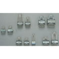 No. 1 Laminated Steel Pin Tumbler Padlocks, 5/16" Dia, 15/16" L X 3/4 ...