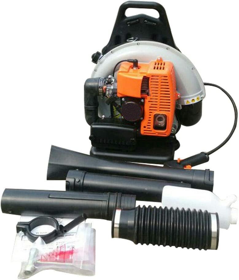 MONIPA Grass Blower Air-Cooled 3.6HP 2 Stroke 65cc Electric Leaf Blower ...