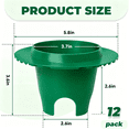 HIBIBUD Lawn Sprinkler Head Protectors,12 Pcs Outdoor Lawn Sprinkler ...
