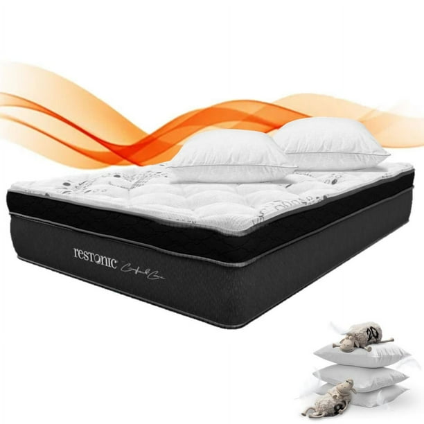 Colchón Restonic Queen Size Elegance Comfort Residencial | Bodega ...