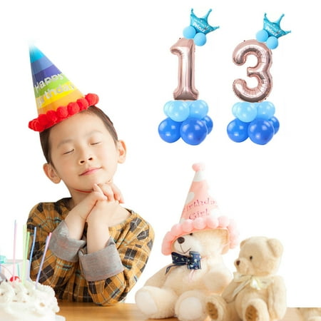 Party Balloon 32-inch Aluminum Foil Number Shape party balloon number ...