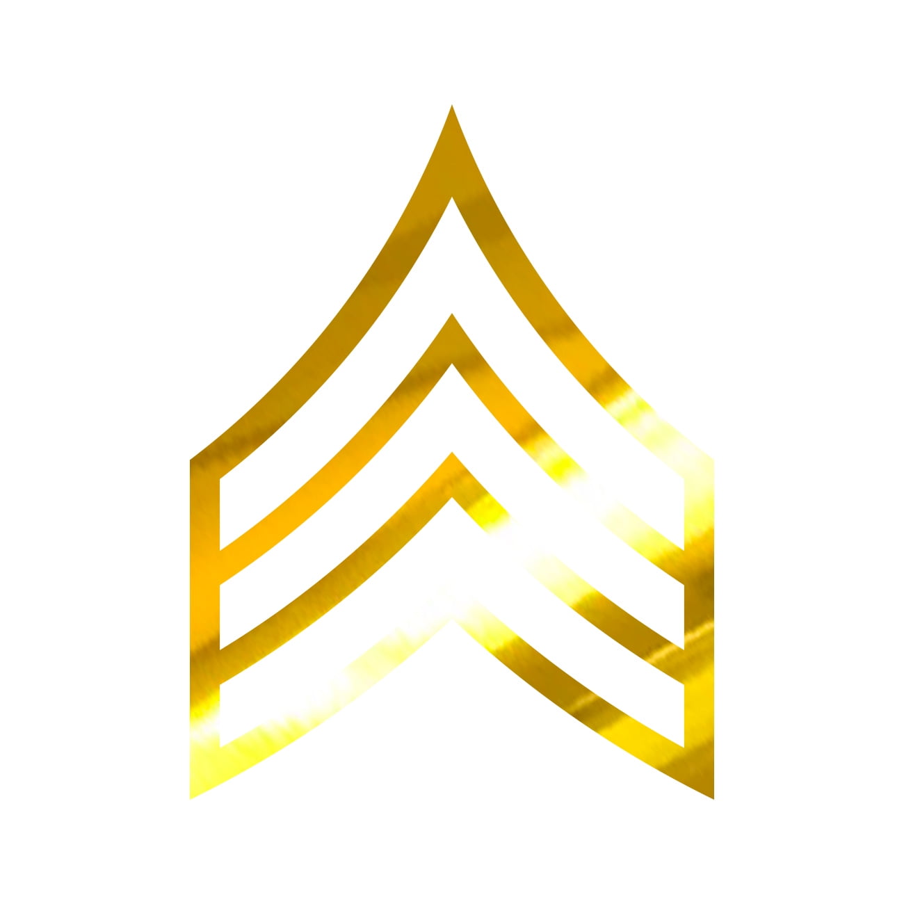 E-5 Sergeant Rank Sticker Decal Die Cut - Self Adhesive Vinyl ...