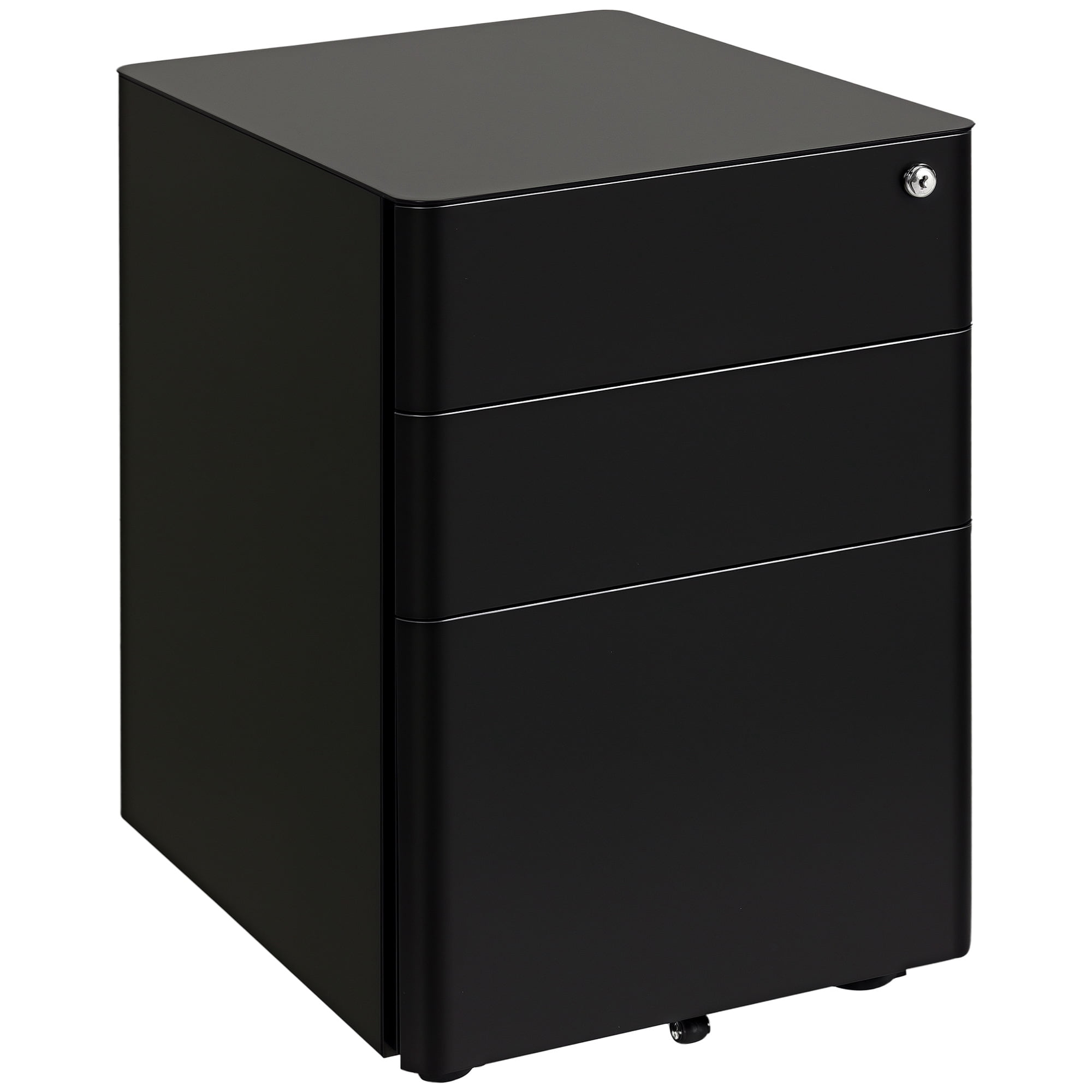 Click here for Vinsetto 3-Drawer Cabinet W/Wheels  Office Storage... prices