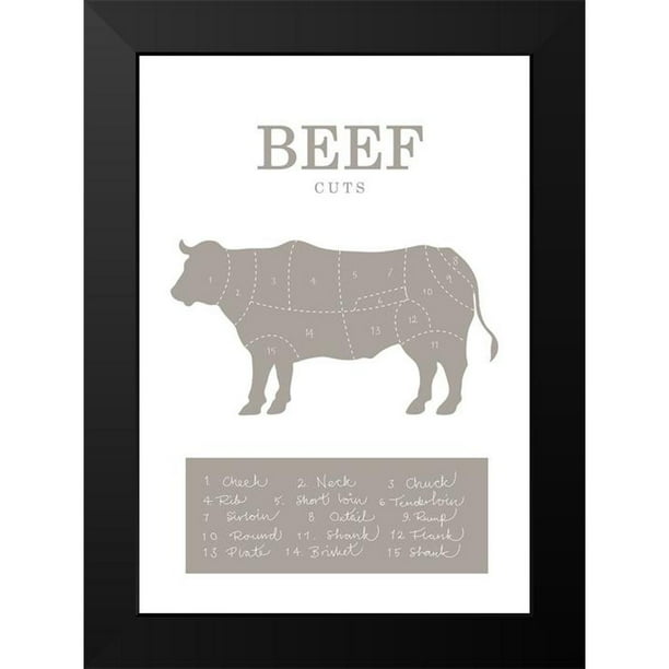 Artographie Studio 11x14 Black Modern Framed Museum Art Print Titled ...