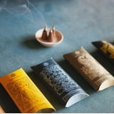 Jembrana Incense Cone Box Set with Lotus & Sandalwood, 60 Count ...