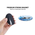 WIRESTER 6pcs 2.16 Inch Round Fridge Magnet for Home Office Classroom ...
