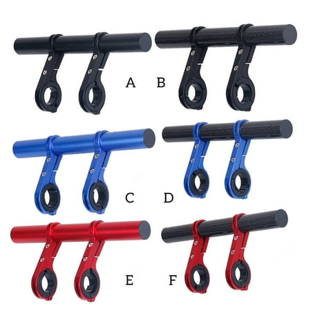 Bicycle Handlebar Extender with Double Clamps Handle Bar Extension ...