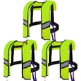 3-Pack Life Jackets for Men Women - 150N Automatic Inflation Swim Vest ...