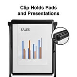 Staples Flip Chart Easel Black Steel 2/Pack 61293-CCVS - Walmart.com