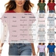 Achuyrbd Women's Double Layer Ruffle Cap Sleeve Tunic, Crew Neck ...