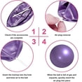 BESTSKY 2026 New Small Pilates Ball 9 Inch Small Exercise Ball Mini ...