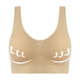 Ahabrexf 3 Pack Sports Bras For Women No Underwire Plus Size Bras