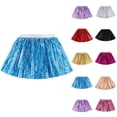 Coerni Toddler/Big Girls Sparkly Skirt Glitter Sequin A-Line Mini ...