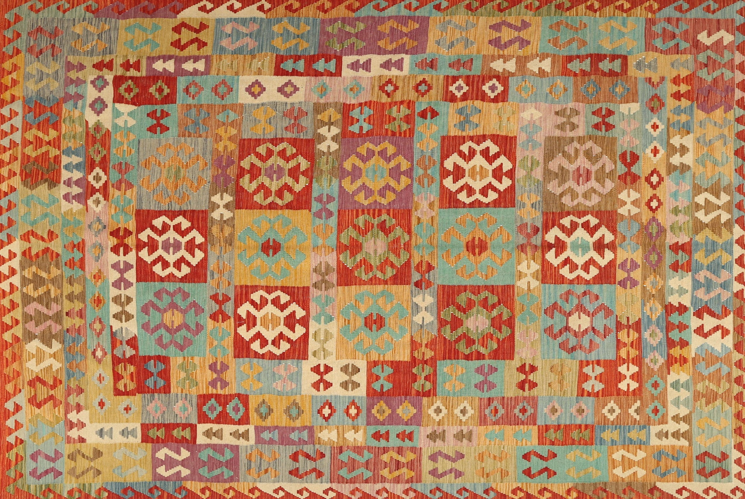 Ahgly Company Machine Washable Indoor Rectangle Contemporary Metallic ...