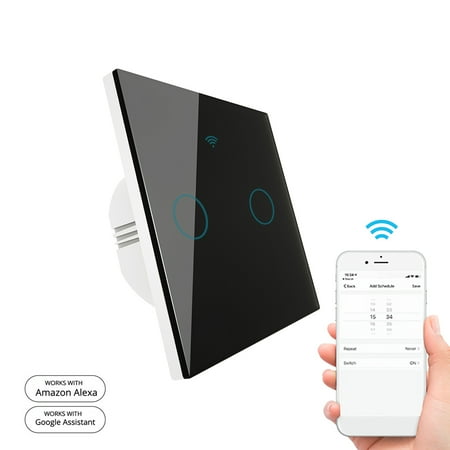 90- Smart Light Switch Wall Switch Wifi Remote APP Control Voice ...