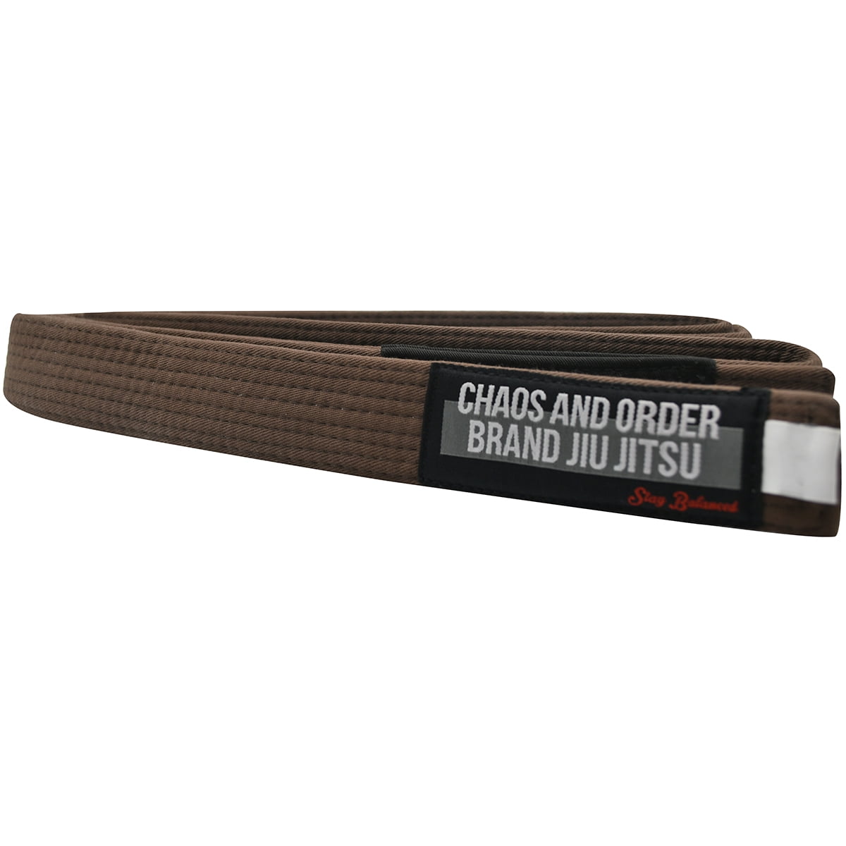 Chaos and Order Premium Jiu-Jitsu Rank Belt - A5 - Brown - Walmart.com
