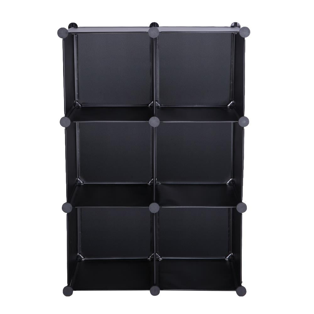 Zimtown Cubes Organizer DIY Plastic Closet Cabinet Modular Book Shelf ...