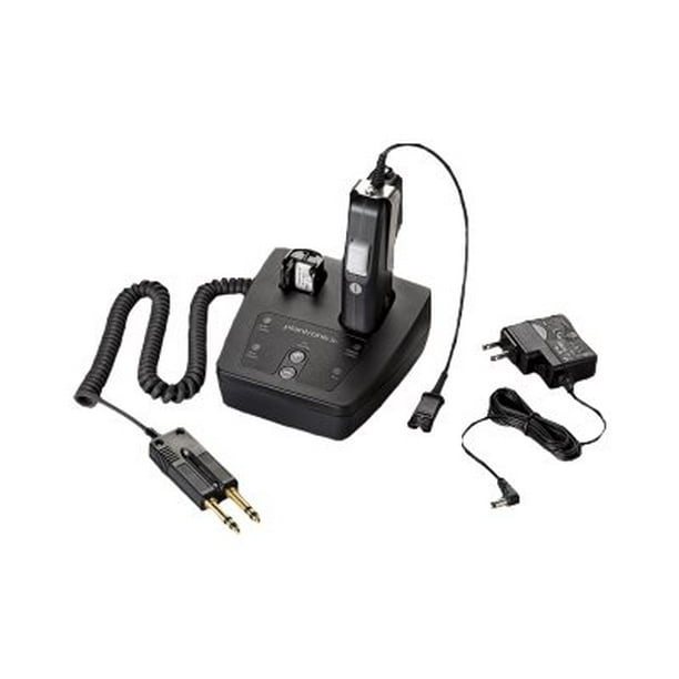 Poly - Plantronics CA12CD-S - PTT (push-to-talk) headset adapter for ...