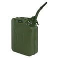 ZENY 5.28 Gallon Gas Jerry Can, 5 Gallon Fuel Steel Tank, Military ...