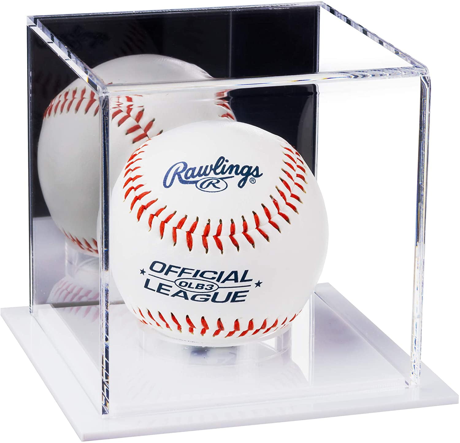 Better Display Cases Acrylic Baseball or Tennis Ball Display Case with ...