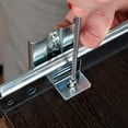 Longytong Guide Tray Drawer Slide Side Mount Track Keyboards Keyboard Slide Drawer Rail Office