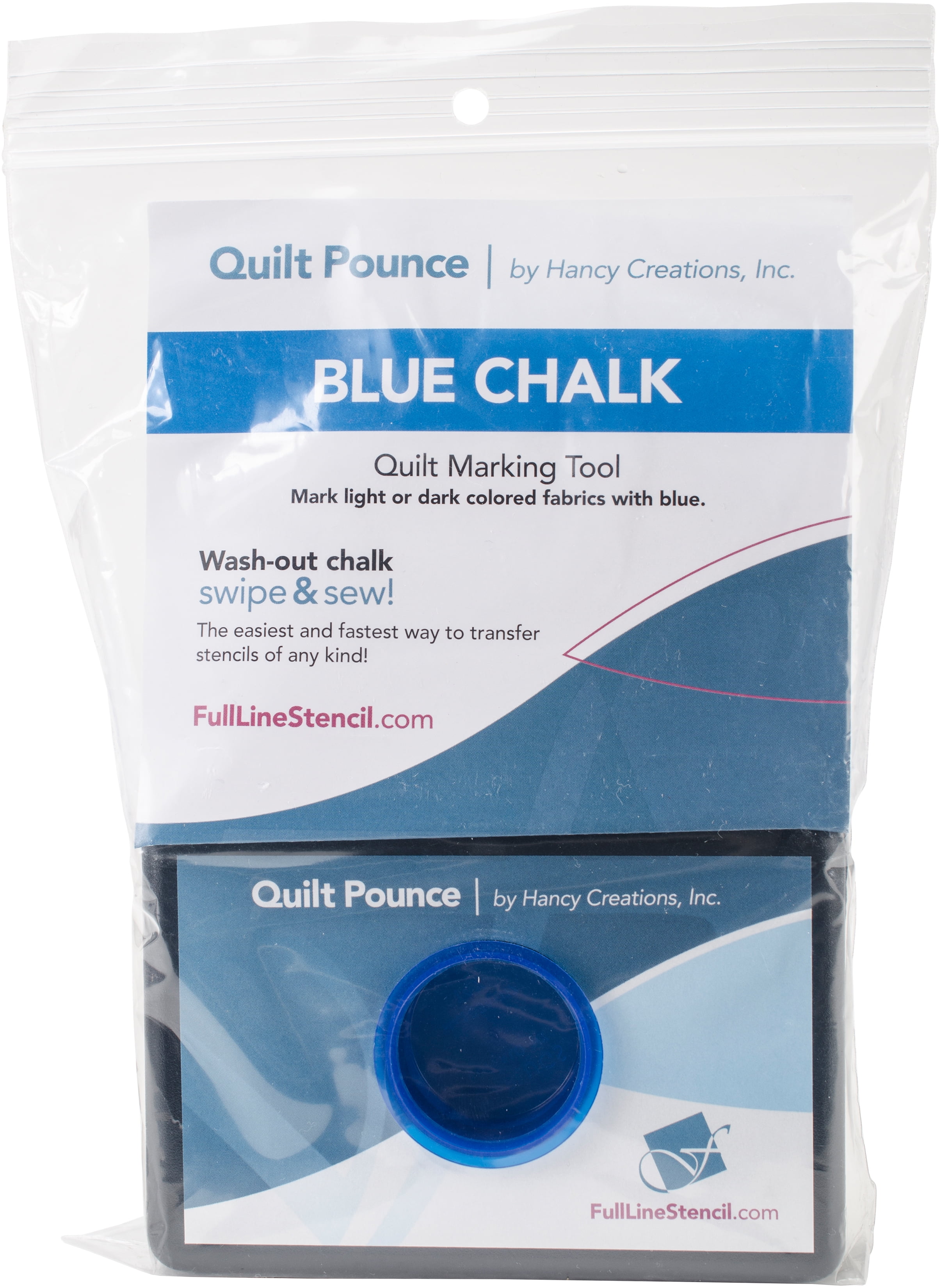 Hancy Quilt Pounce Pad W/Chalk Powder-4oz Blue - Walmart.com