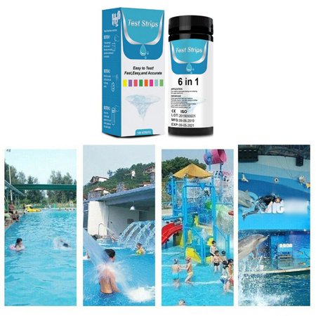 NEW 6 In 1 PH Test Strips Tester Paper Water Soilsting PH Level Kit ...