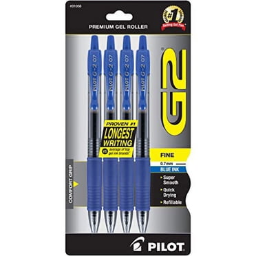 Pilot G2 Premium Gel Ink Pens, Fine Point, Retractable Roller, Black ...