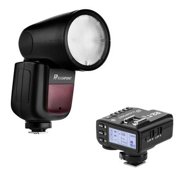 Zoom Li-on X R2 TTL On-Camera Round Flash Speedlight For Sony (Godox V1 ...