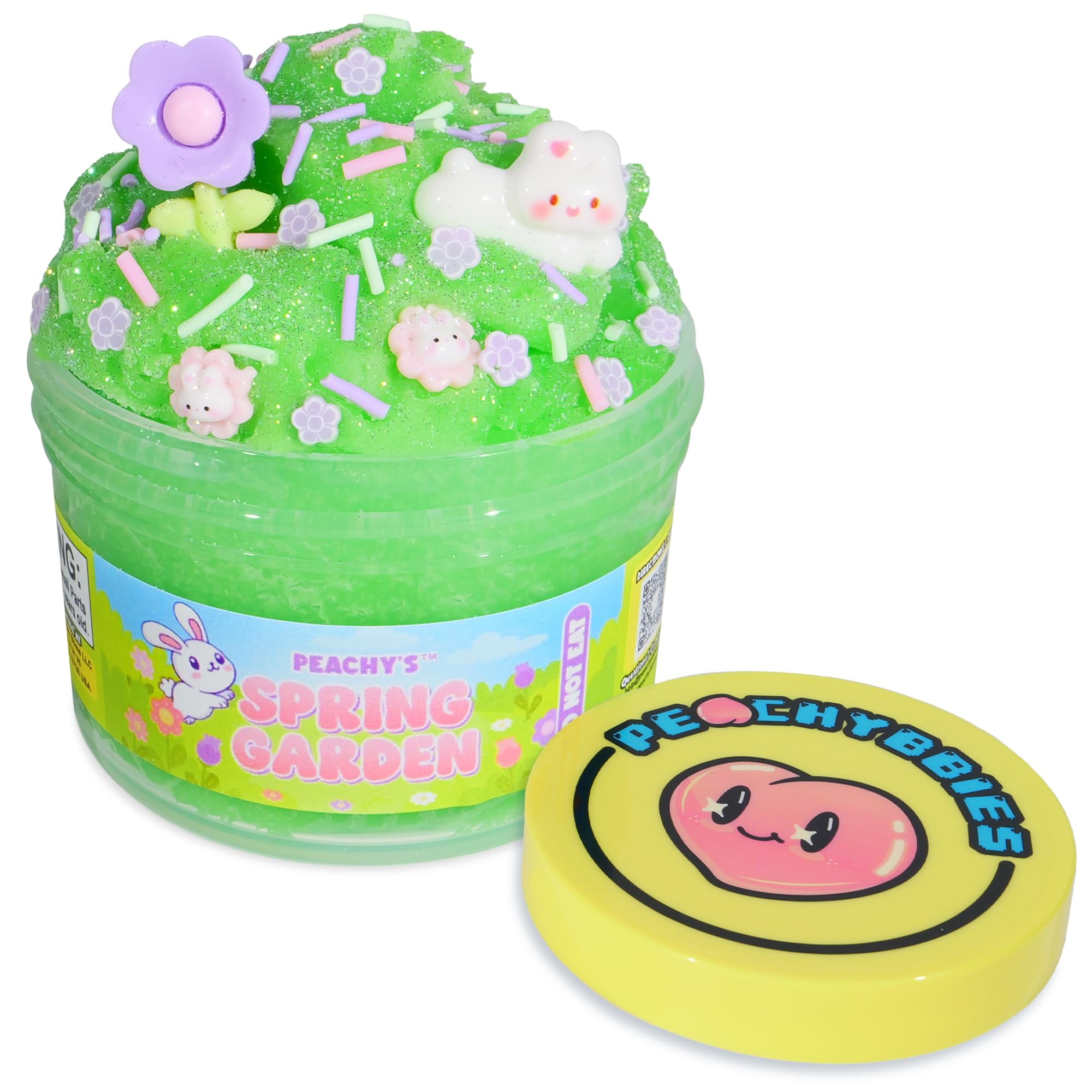 Slime Peachybbies Spring Garden Cloud, 200 ml, perfumado para niños ...