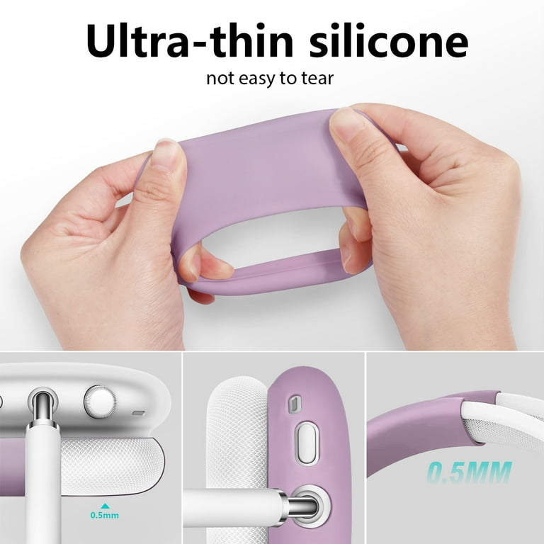 Case for Airpods Max Headphones, Silicone Cover for Apple Case for Airpods Max Headphones, Silicone Cover for Apple