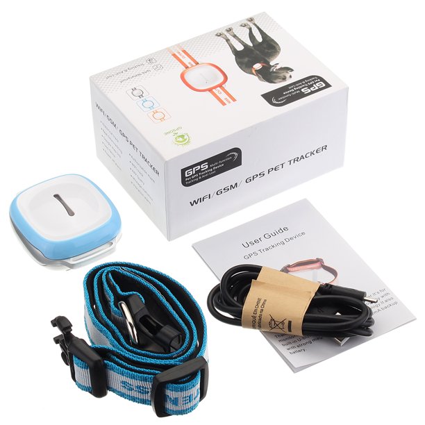 Accurate Waterproof GPS WiFi Pet Anti-Lost Night Light Safety High ...