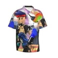 Gokiu Roblox for Hawaiian Shirt for Men Casual Button Down Beach Shirt ...