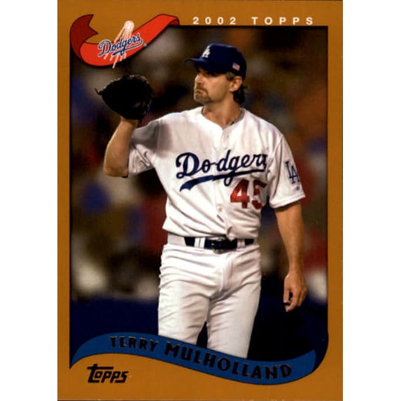 2002 Topps #437 Terry Mulholland MLB Baseball Trading Card - Walmart.com