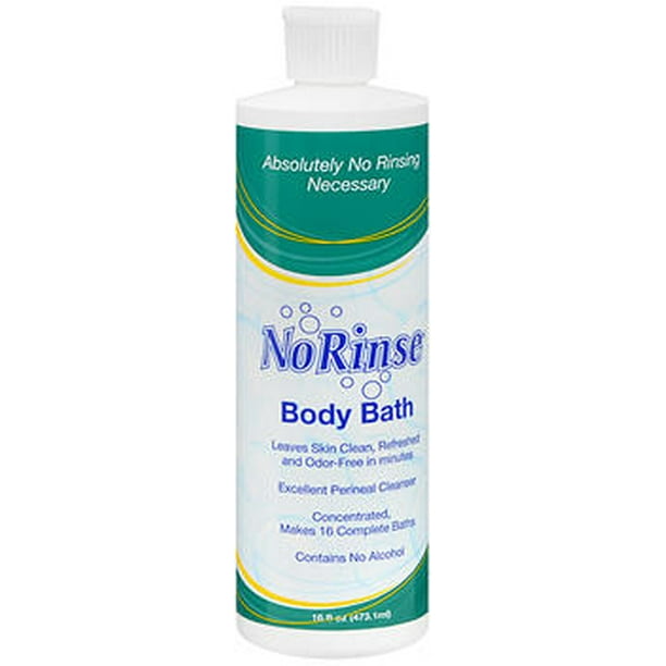 No Rinse Body Bath - 16 oz - Walmart.com