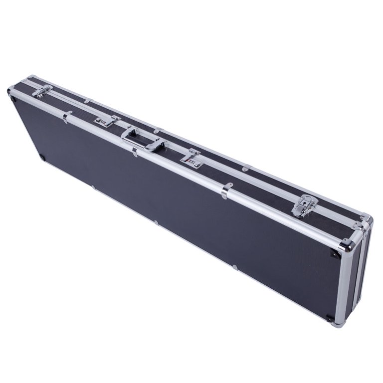 Long Gun Security Case 53-Inch Aluminum Rifle With Foam - Lockable Long ...