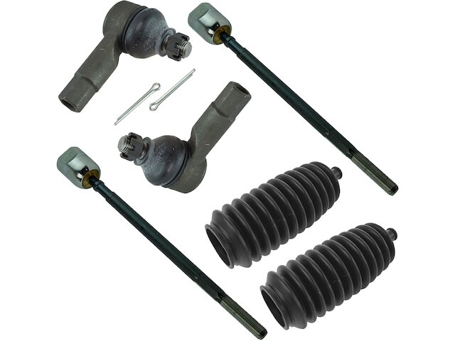 Tie Rod End and Steering Bellows Kit 6 Piece - Compatible with 1989 ...