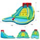 Gymax Inflatable Mighty Water Park Bouncy Splash Pool Climbing Wall w ...