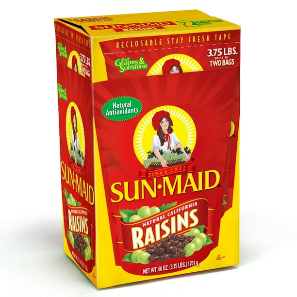 Sun-Maid® Raisins 2-30 oz. Bags - Walmart.com