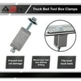 ABN Truck Bed Tool Box Clamps - 4 Pack Truck Toolbox Mounting Hardware ...