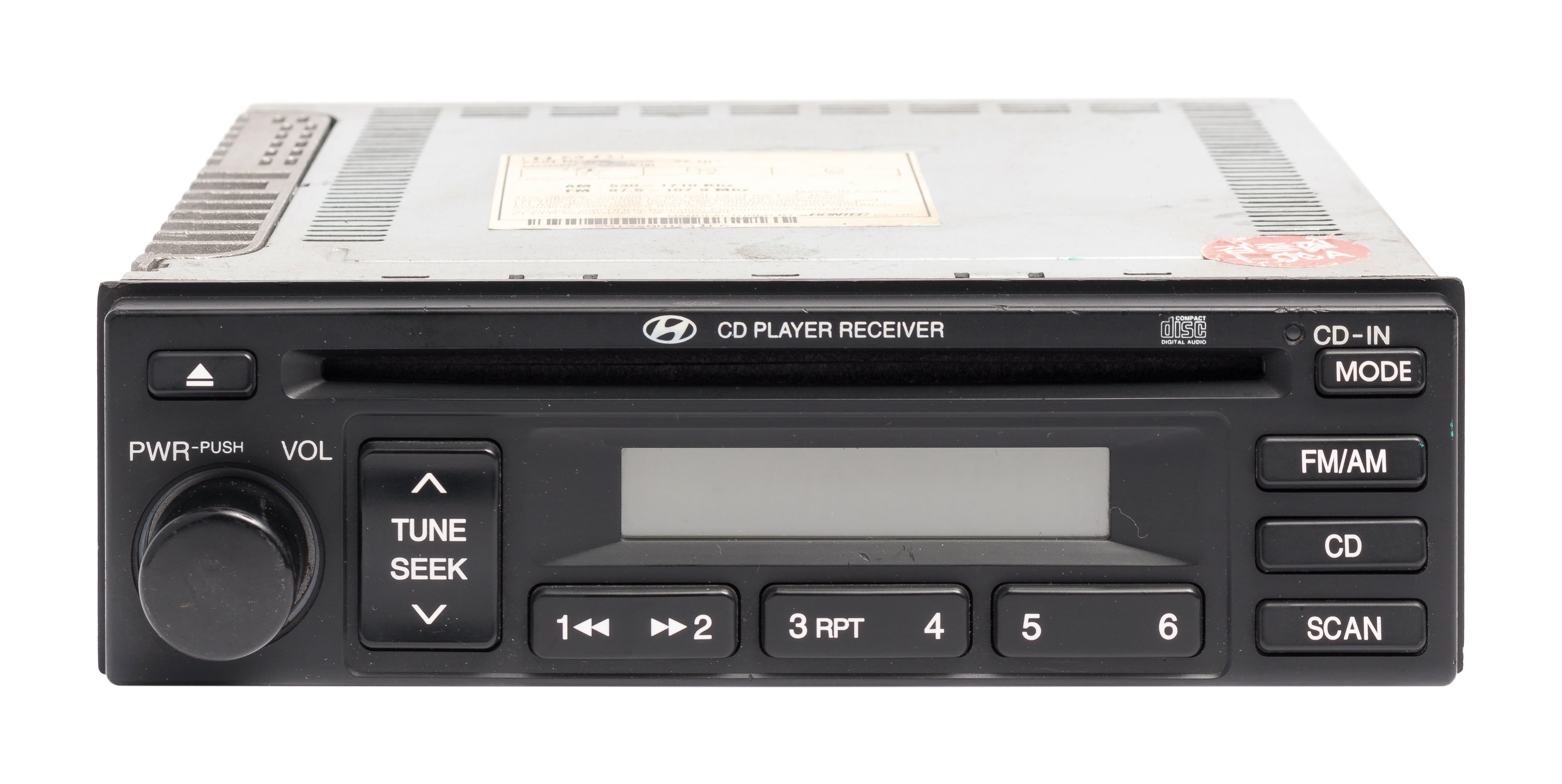 Restored 20052006 Hyundai Tucson AM FM Radio Receiver Single Disc CD ...