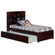 Newport Platform Bed with Flat Panel Foot Board and Twin Size Urban ...