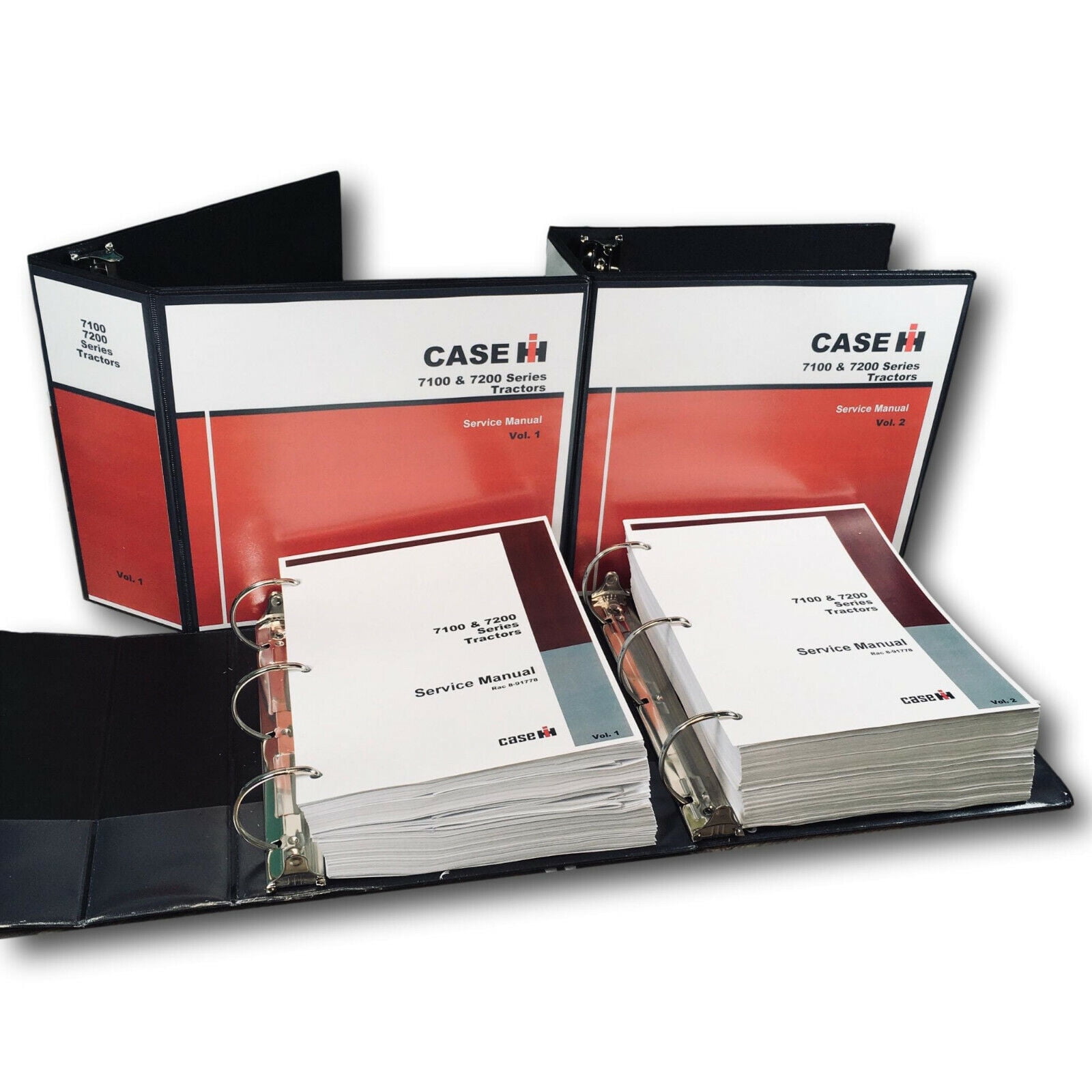 CASE IH 7100 7200 SERIES TRACTORS SERVICE MANUAL REPAIR SHOP TECHNICAL ...