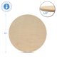 Wood Circles 20 inch 1/2 inch Thick, Unfinished Birch Plaques, Pack of ...