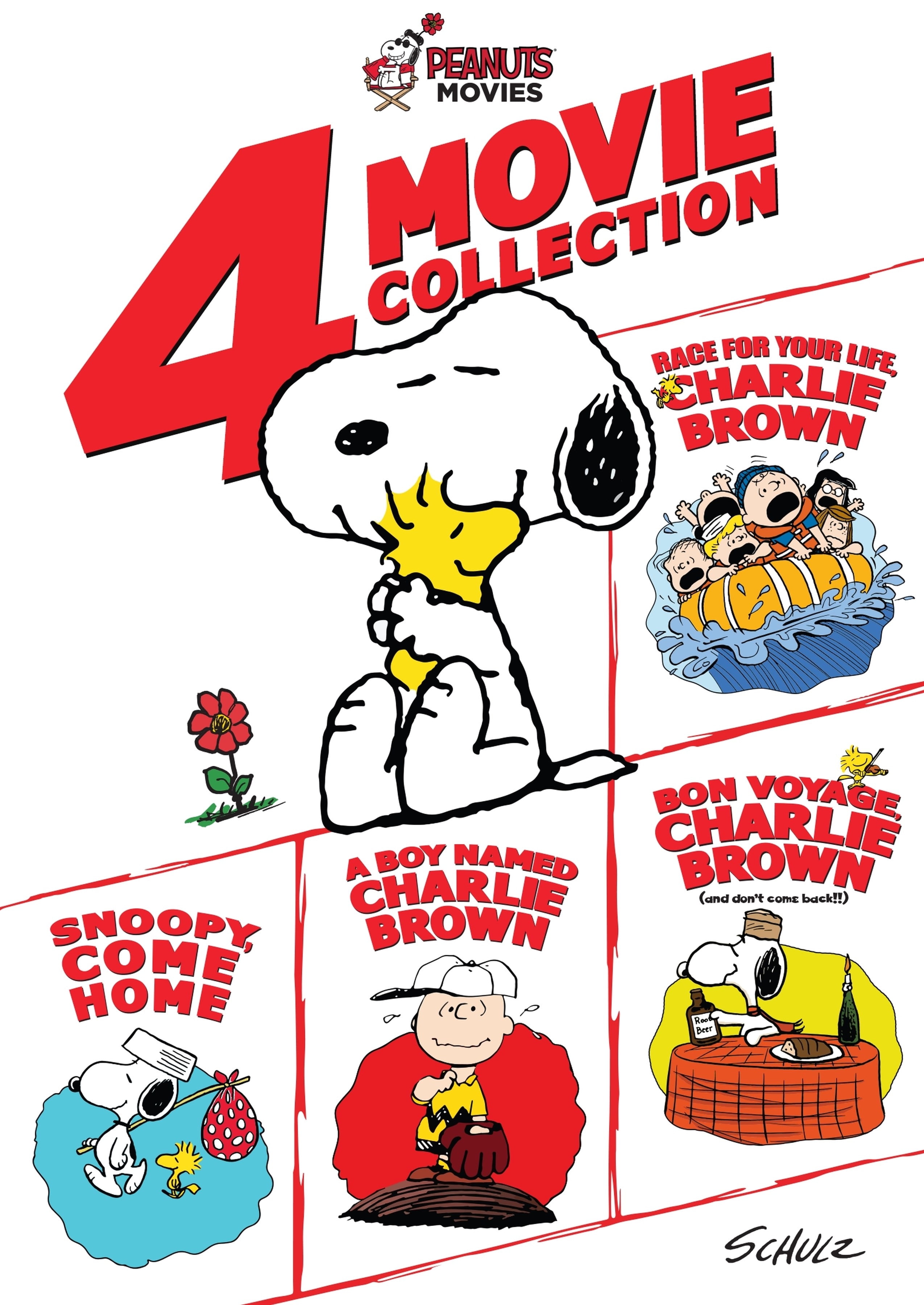 Peanuts: 4 Movie Collection [4 Discs] [DVD] - Walmart.com