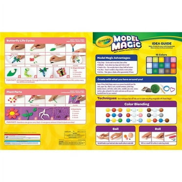 Crayola Model Magic Modeling Compound, Green, 4 Oz Packs, 6 Packs ...